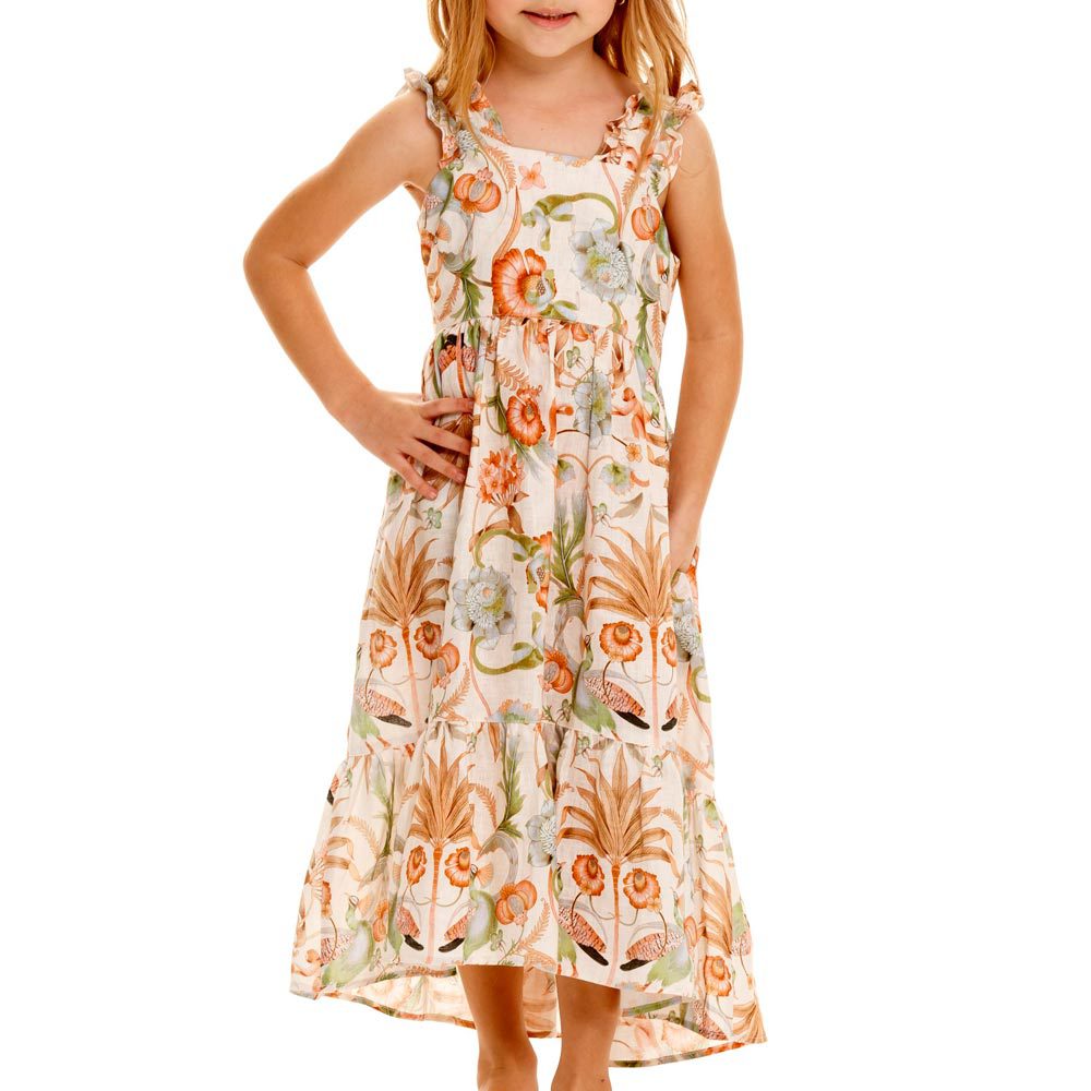 Mini Mika Peach Jungle Lush – The Lazy Poet